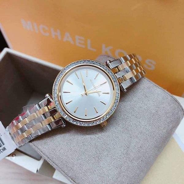 Đồng Hồ Nữ Michael Kors MK Darci Mini Watch MK3405 33mm Màu Vàng Bạc