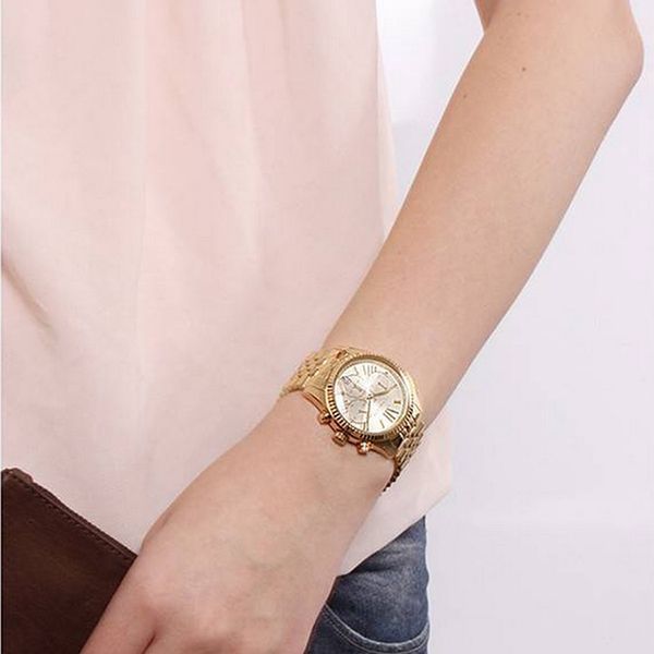 Đồng Hồ Michael Kors Channing Pavé MK5556 Màu Vàng Gold