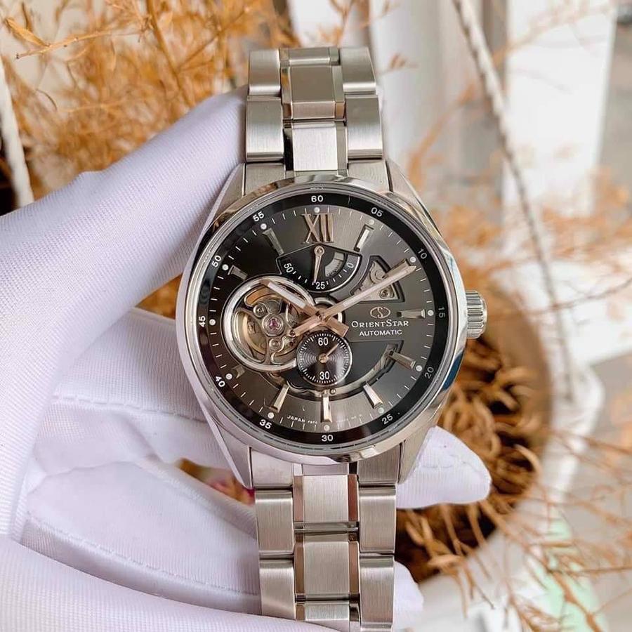 Đồng Hồ Nam Orient AV0004N00B Màu Bạc