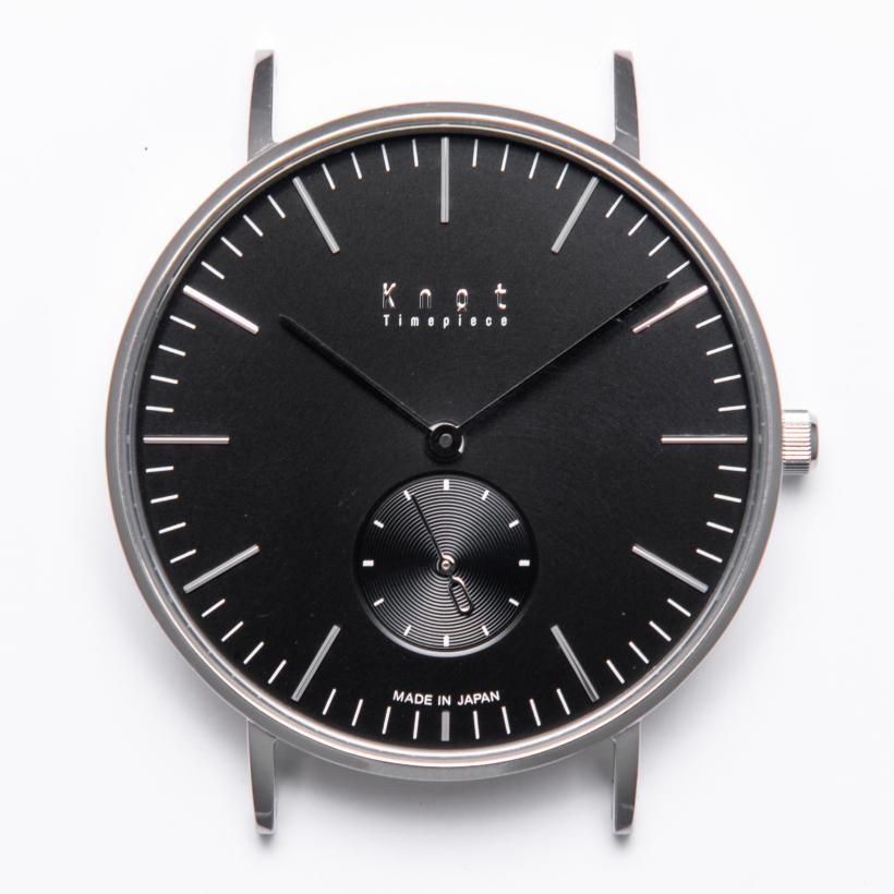 Mặt Đồng Hồ Knot Small Second CS-36SVBK Màu Đen