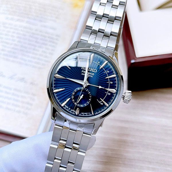 Đồng Hồ Seiko Nam SSA347J1 Dây Kim Loại Lịch Lãm