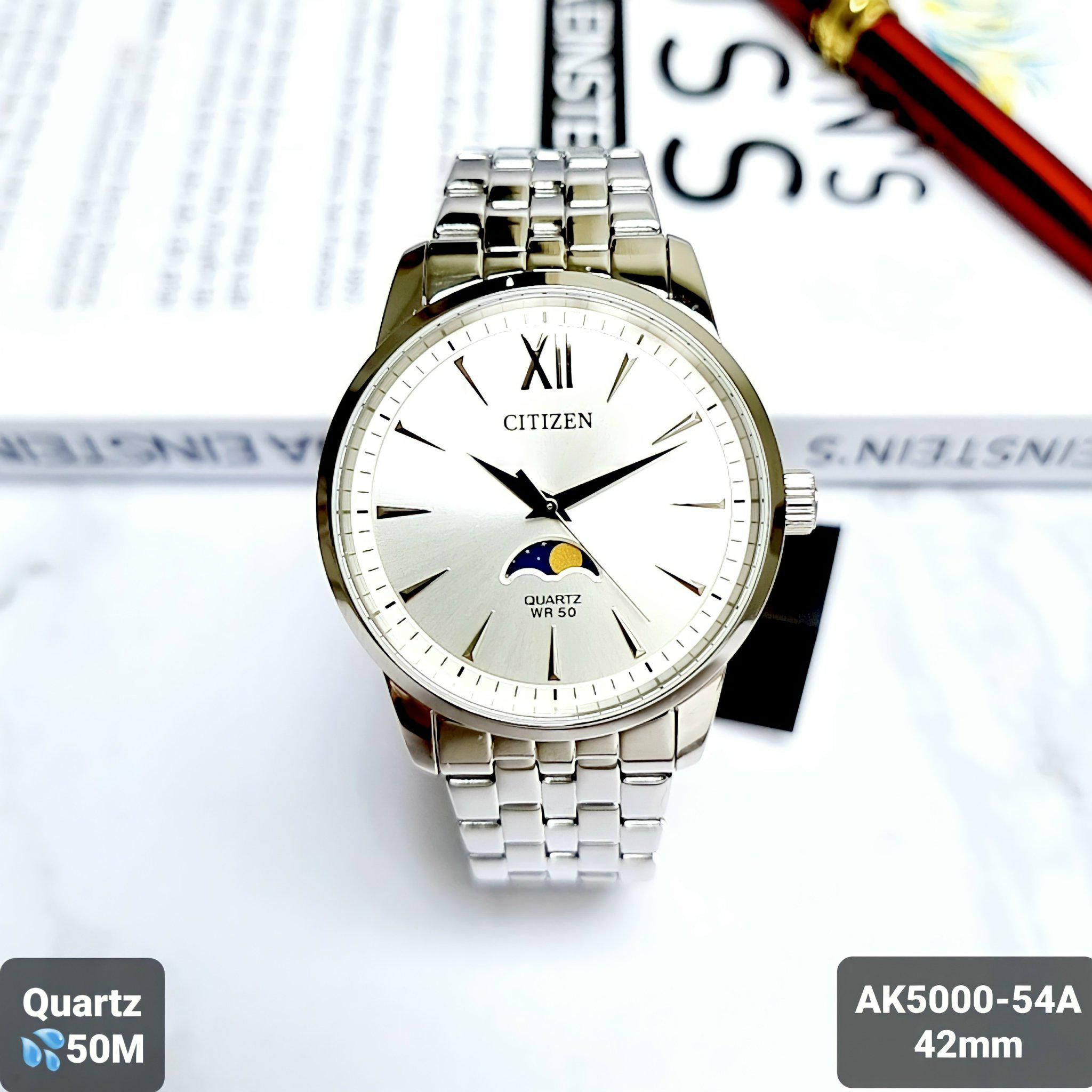 Đồng Hồ Nam Citizen Quartz AK5000-54A