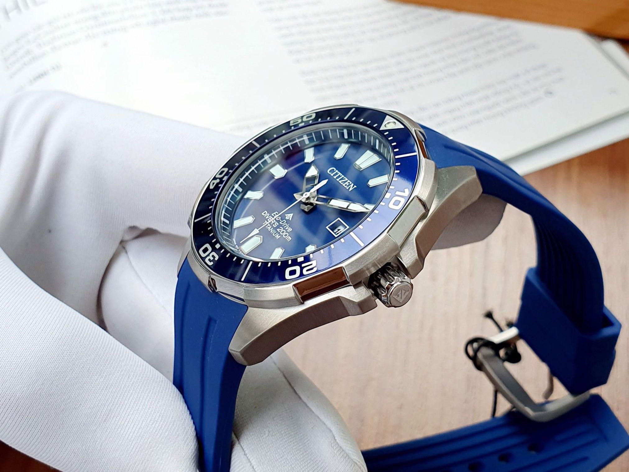 Đồng hồ Citizen Eco-drive Titanium BN0201-02M