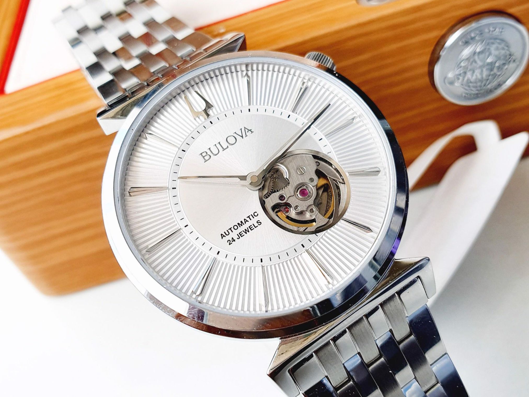 Đồng hồ Bulova Men Automatic 96A235