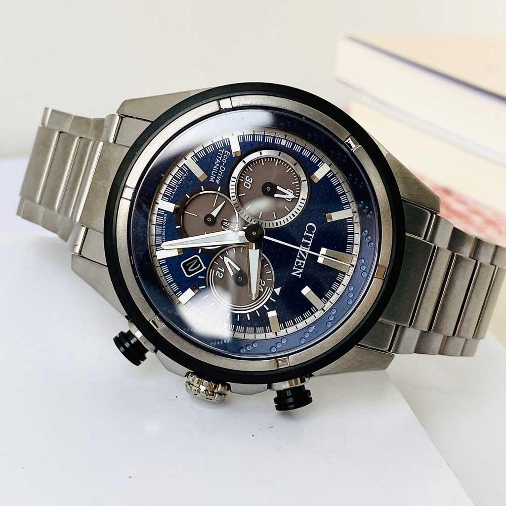 Đồng Hồ Nam Citizen Eco- Drove Chronograph CA4240-82L Chính Hãng