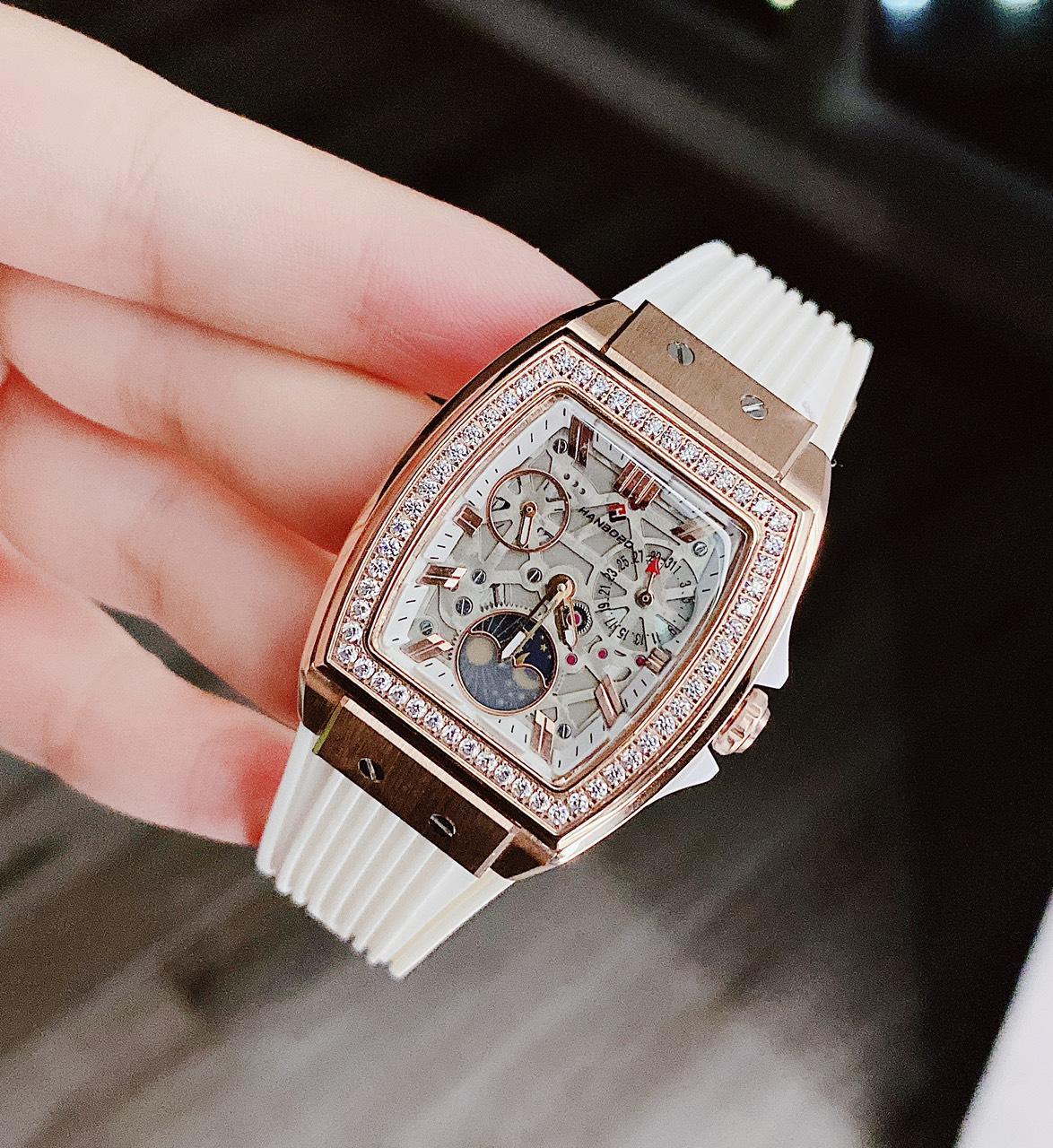 Đồng hồ HANBORO Phiên bản moonphase